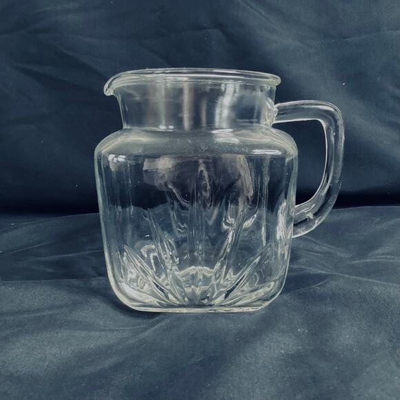 federal glass | Dining | Vintage Starclear Federal Glass Square Pitcher ...